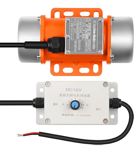 12V DC Motor Salt Spreader Vibration Motor - 200LBS Force For Spreaders ...
