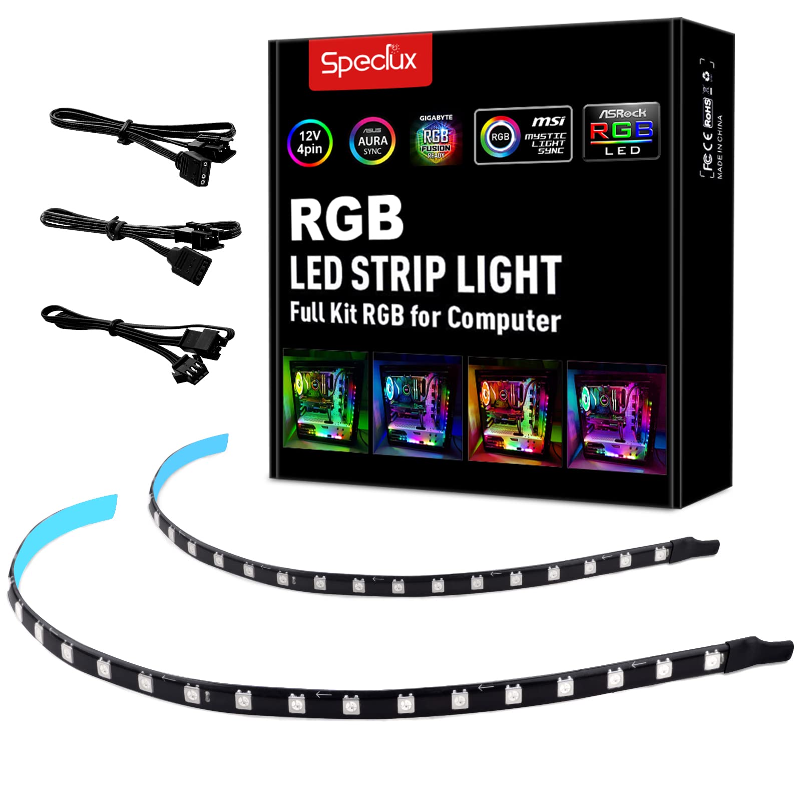 Mua Speclux Addressable PC LED Strip, Magnetic RGB Strip PC Case ...