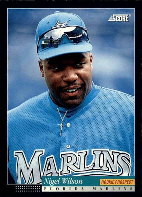 Amazon.com: 1994 Score Baseball Card #639 Nigel Wilson: Collectibles ...
