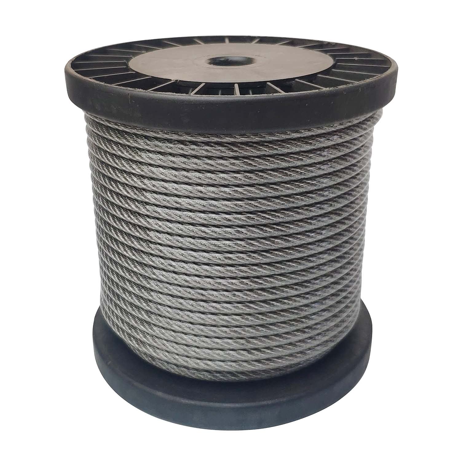 LOZOME Vinyl Coated 100 feet 3/16 inch (5 mm) Cable Wire Rope 304 ...