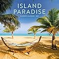 Amazon.com: Carousel Calendars, Island Paradise 2025 Mini Wall Calendar : Office Products