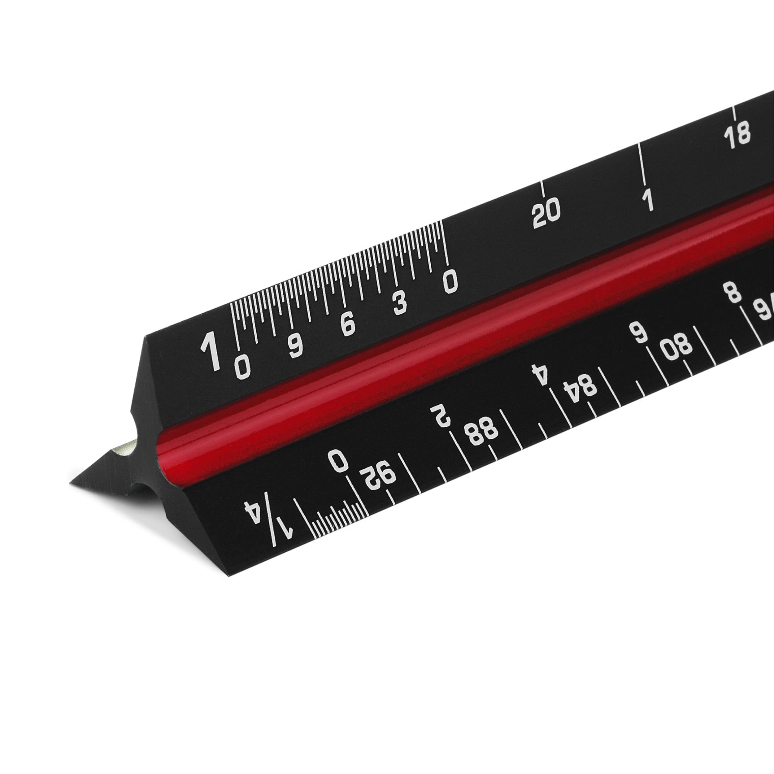 Mua Architectural Scale, Scale Ruler, 12 inch, Black, Scale Ruler ...