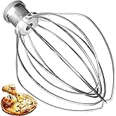 Amazon.com: K5AWW Replacement Wire Whip for 5 Quart Lift Bowl 6-Wire ...