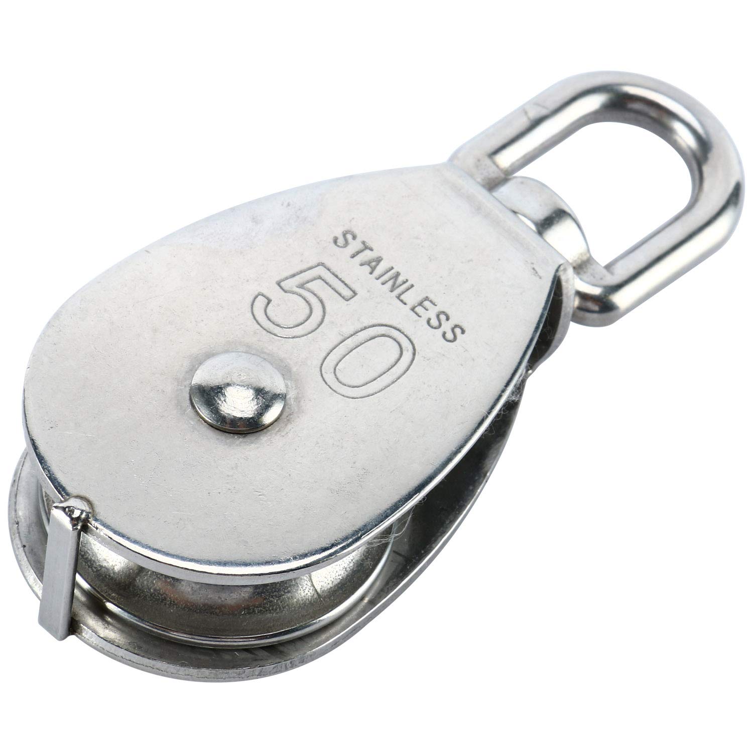 DasMarine 3 Pack Single Pulley Block in 304 Stainless Steel Crane ...