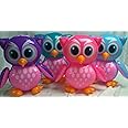 Amazon.com: happy deals 3 Inflate Owls - Colorful Owl Inflatable ...