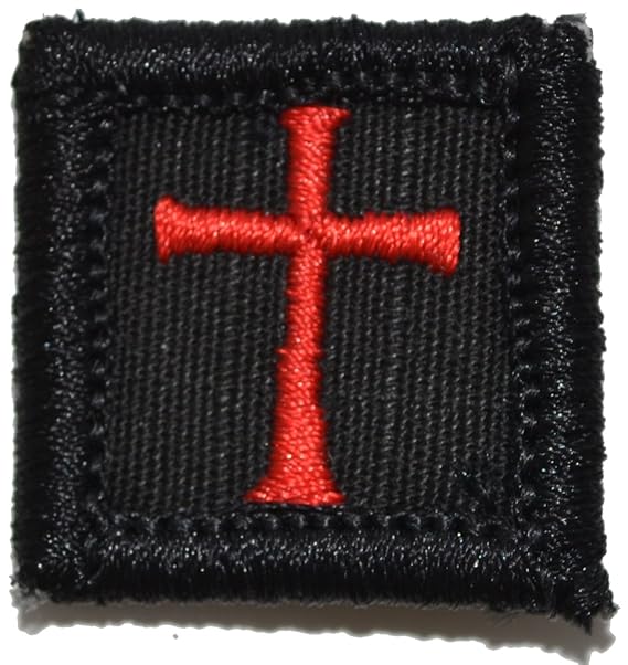 Amazon.com: Knights Templar - 1x1 Morale Patch - Black: Arts, Crafts & Sewing