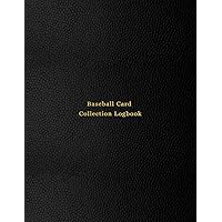 Baseball Card Collection Logbook: Sport trading card collector journal ...