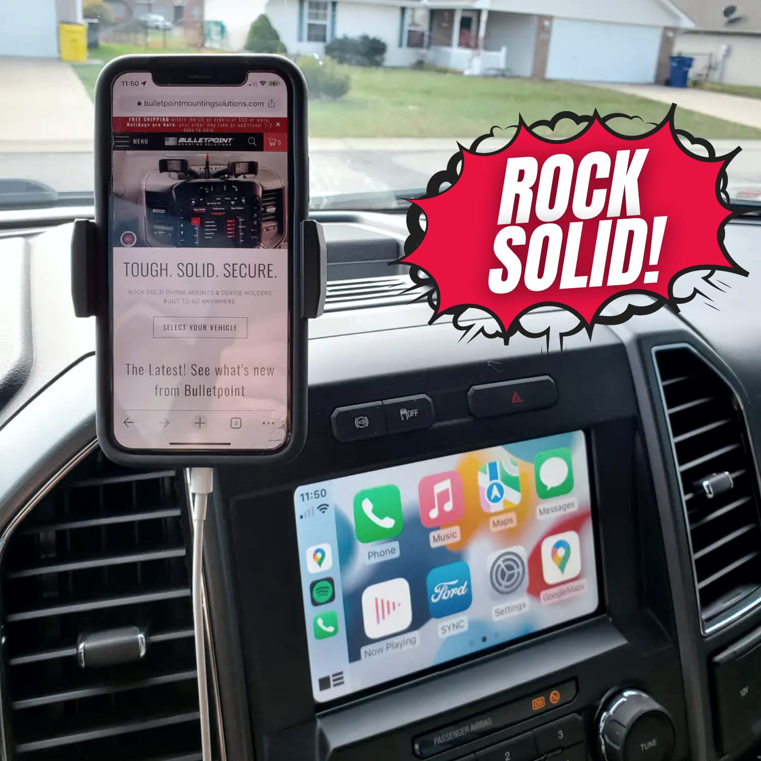 Mua Bulletpoint Metal Dash Mount Phone Holder Compatible with 2015-2020 ...