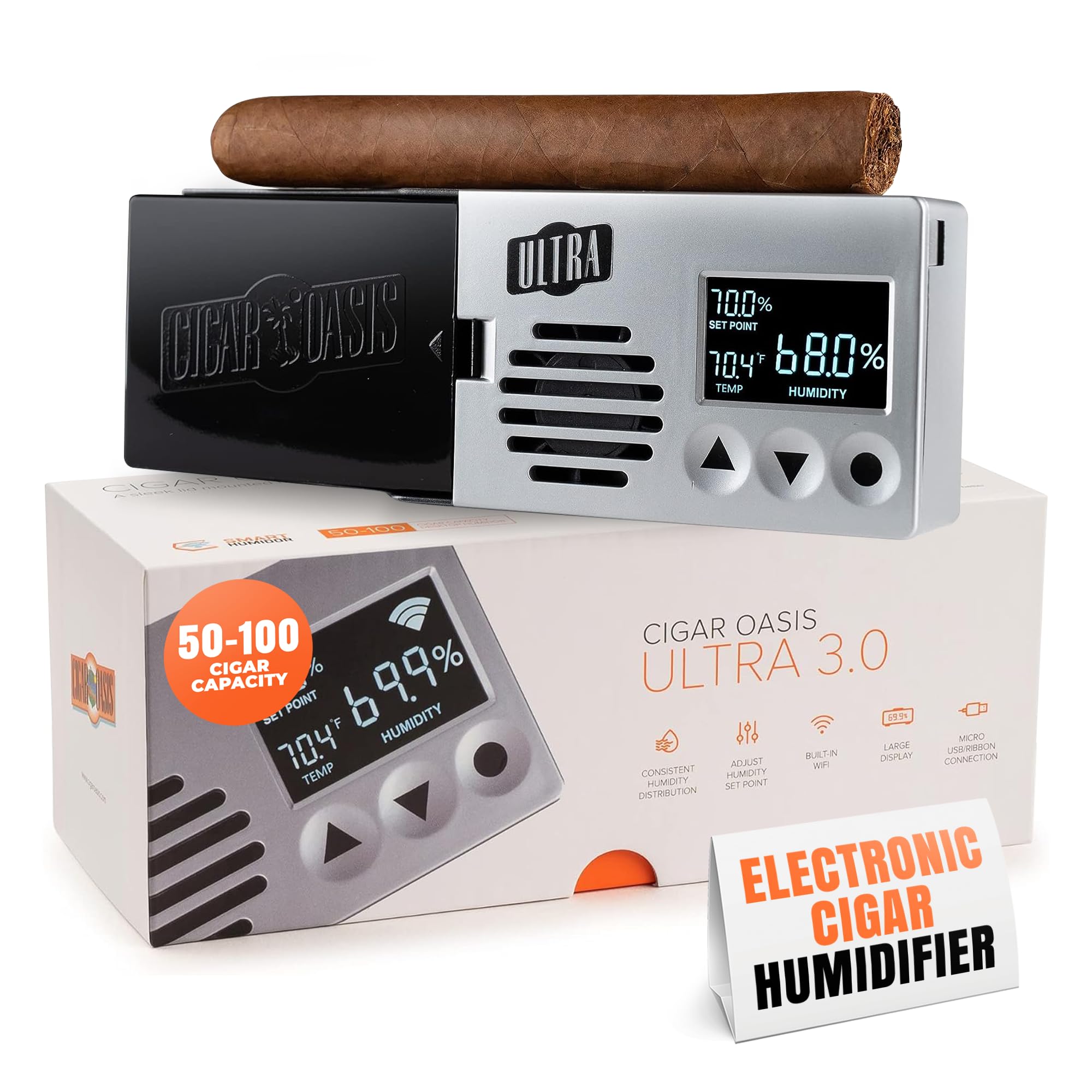 Mua Cigar Oasis Ultra 3.0 Cigar Humidor Humidifier - Electric Humidor ...