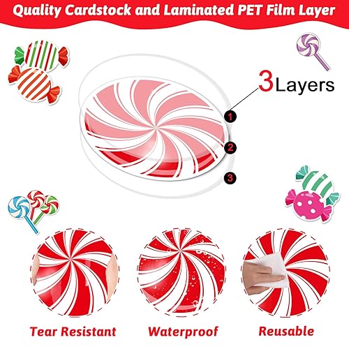 Sweetheart Candy Decorations 60-Piece Candy Bulletin Board Decorations ...
