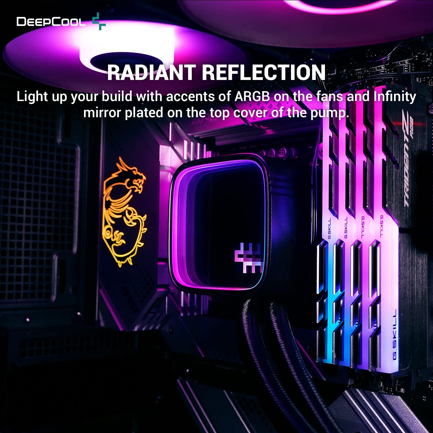 Mua DeepCool LS720 SE Liquid Cooler 360mm 4th Generation Dual Chamber ...