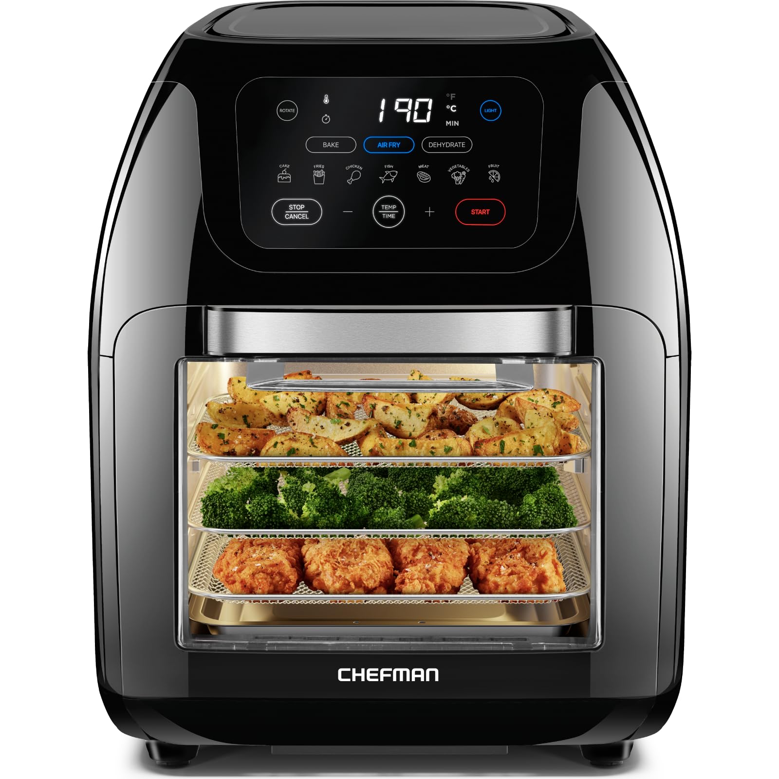 Mua CHEFMAN Multifunctional Digital Air Fryer+ Rotisserie, Dehydrator ...