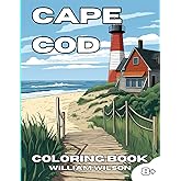 Amazon.com: Lighthouse Coloring Book by Cape Cod Coloring: for Adults ...