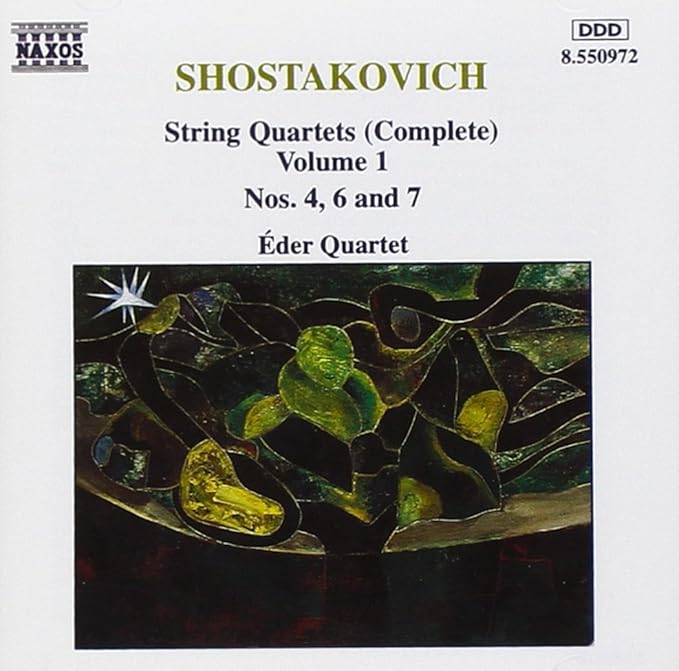 Shostakovich Complete String Quartets Volume 1, Nos. 4, 6 & 7: Amazon.co.uk: Music