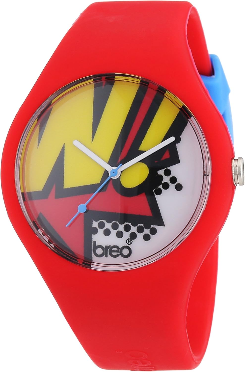 Breo Classic Unisex Quartz Watch with Multicolour Dial Analogue Display ...