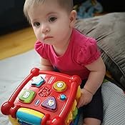 VTech Busy Learners Activity Cube (Frustration Free Packaging - English ...