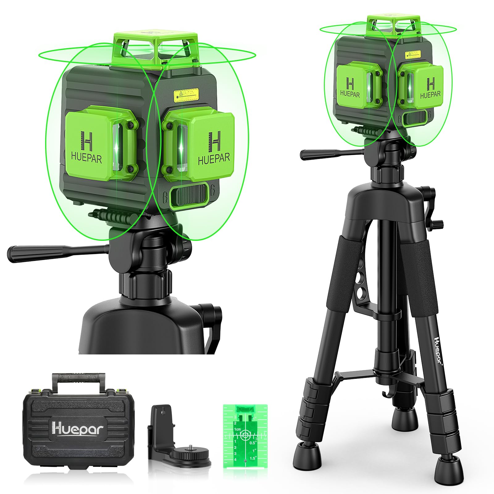 Mua 3 x 360 Self-leveling Laser Level with Adjustable Tripod, 3D Green ...