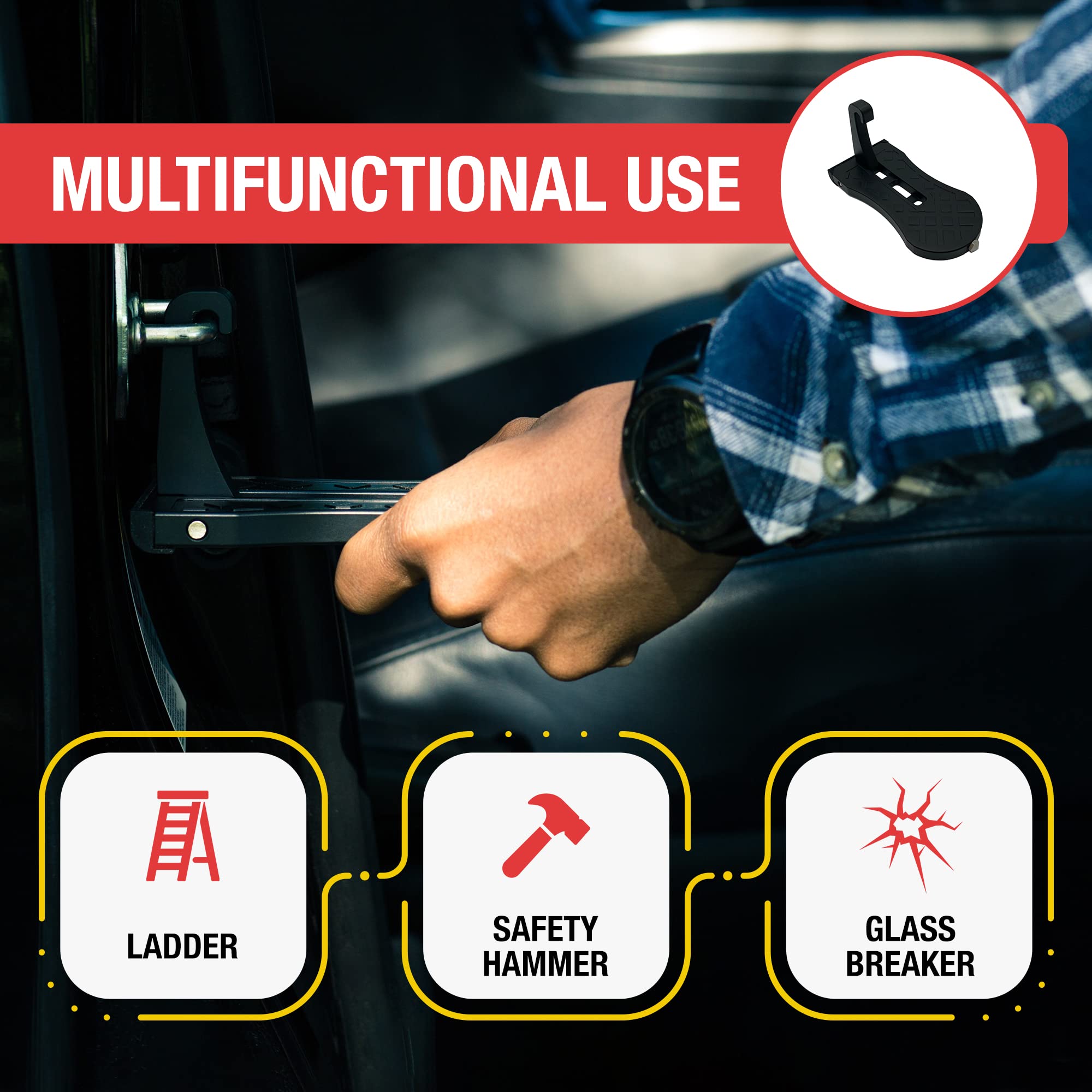 Mua THD Car Door Step Overlanding Gear - Multi-Functional Car Step ...