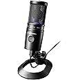 Amazon.com: Audio-Technica AT2020USB-X Cardioid Condenser USB Microphone, Black : Musical ...