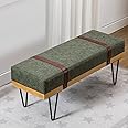 Amazon.com - HEAH-YO Industrial Entryway Bench Set of 1, 44 Inches End ...
