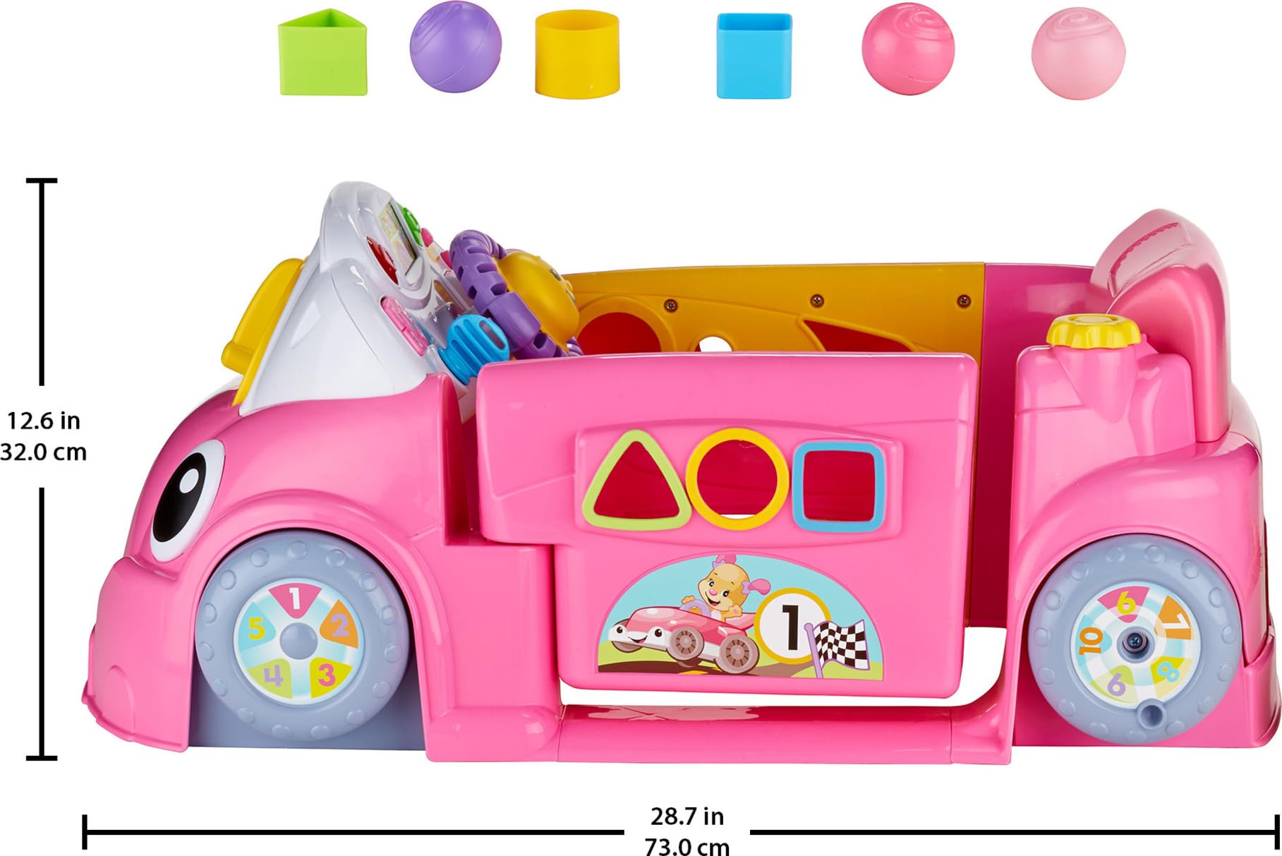 Mua Baby Learning Toy Laugh & Learn Crawl Around Car Activity Center ...