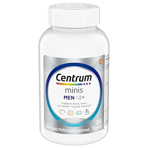 Centrum Minis Silver Multivitamin for Men 50 Plus, Multivitamin ...