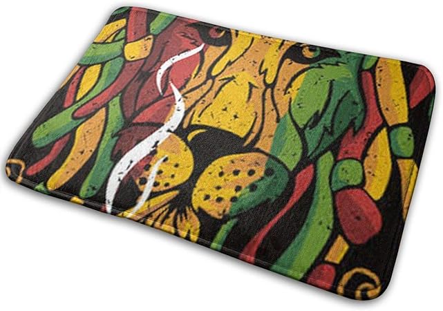 Rastafarian Reggae Style Jamaica Dreadlock Rasta Smoking LionHome and ...