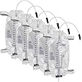 Amazon.com: 5 Pack Easy-Tap Leg Bag with Anti-Reflux Valve, 1000ml Catheter Bags with 2 Cloth ...