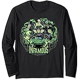 Amazon.com: Disney Villains Infamous Evil Group T-Shirt : Clothing ...