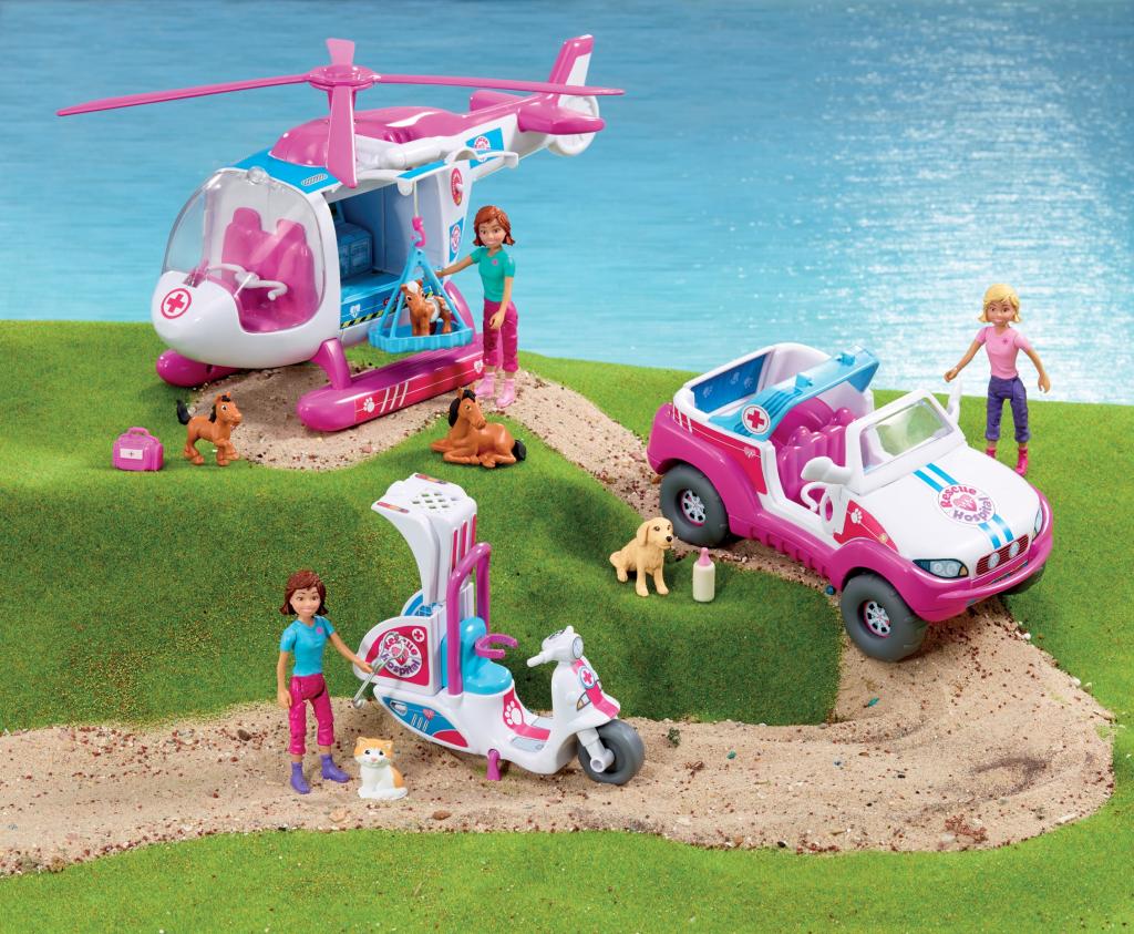 Animagic Rescue Hospital - 60138 - Figurine - Animal - Vétérinaire Et ...