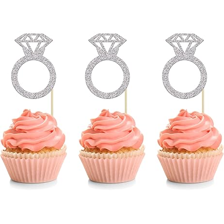 Diamond Cake Topper For Wedding