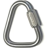 Amazon.com: US STAINLESS Stainless Steel 316 Delta Quick Link 5/32 ...
