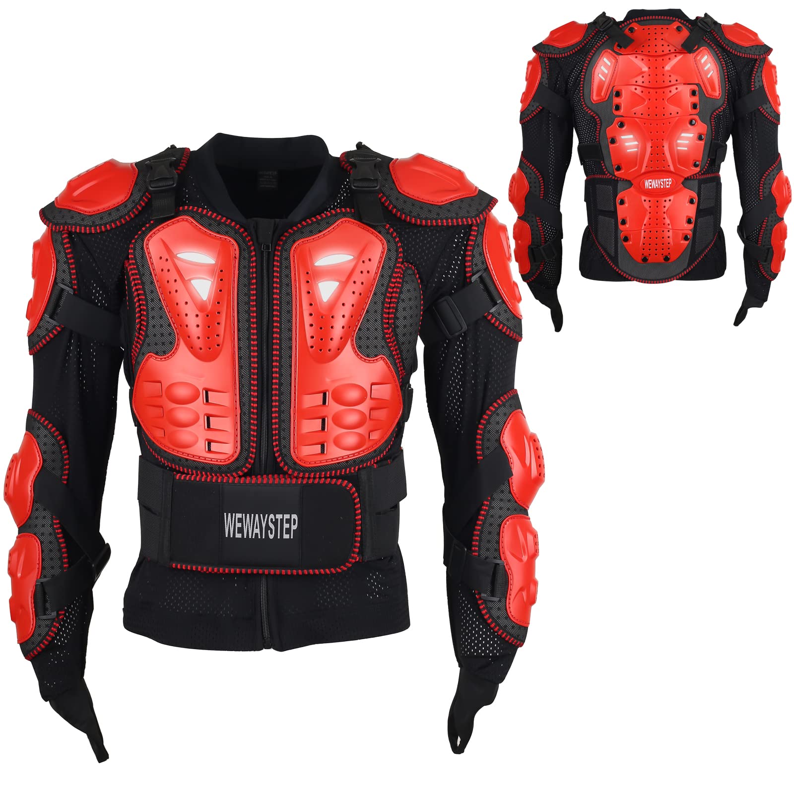 Motorcycle Protective Jacket Full Body Armor, Chest Spine Protection ...