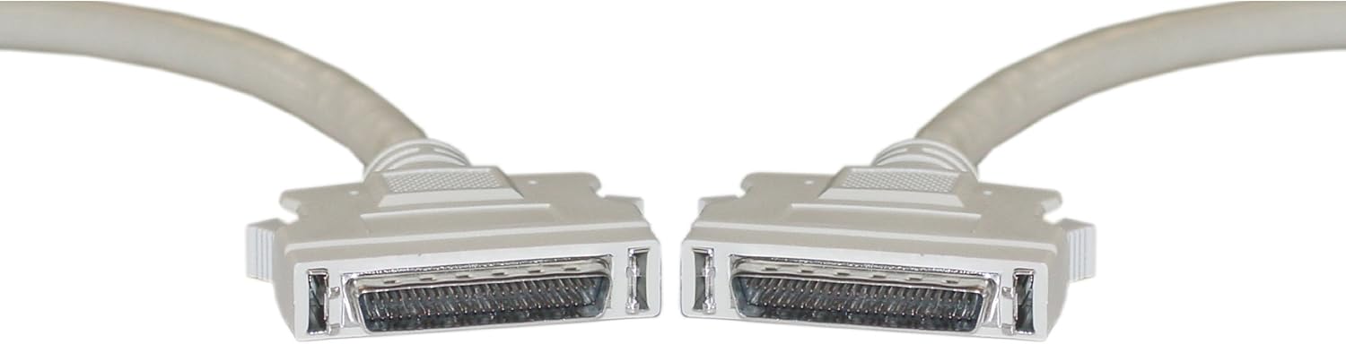 Amazon.com: SCSI II Cable, HPDB50 (Half Pitch DB50) Male, 25 Twisted ...