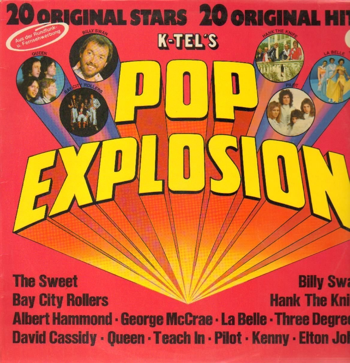 Pop Explosion 20 Original Stars - 20 Original-Hits / TG 1125: Amazon.de ...