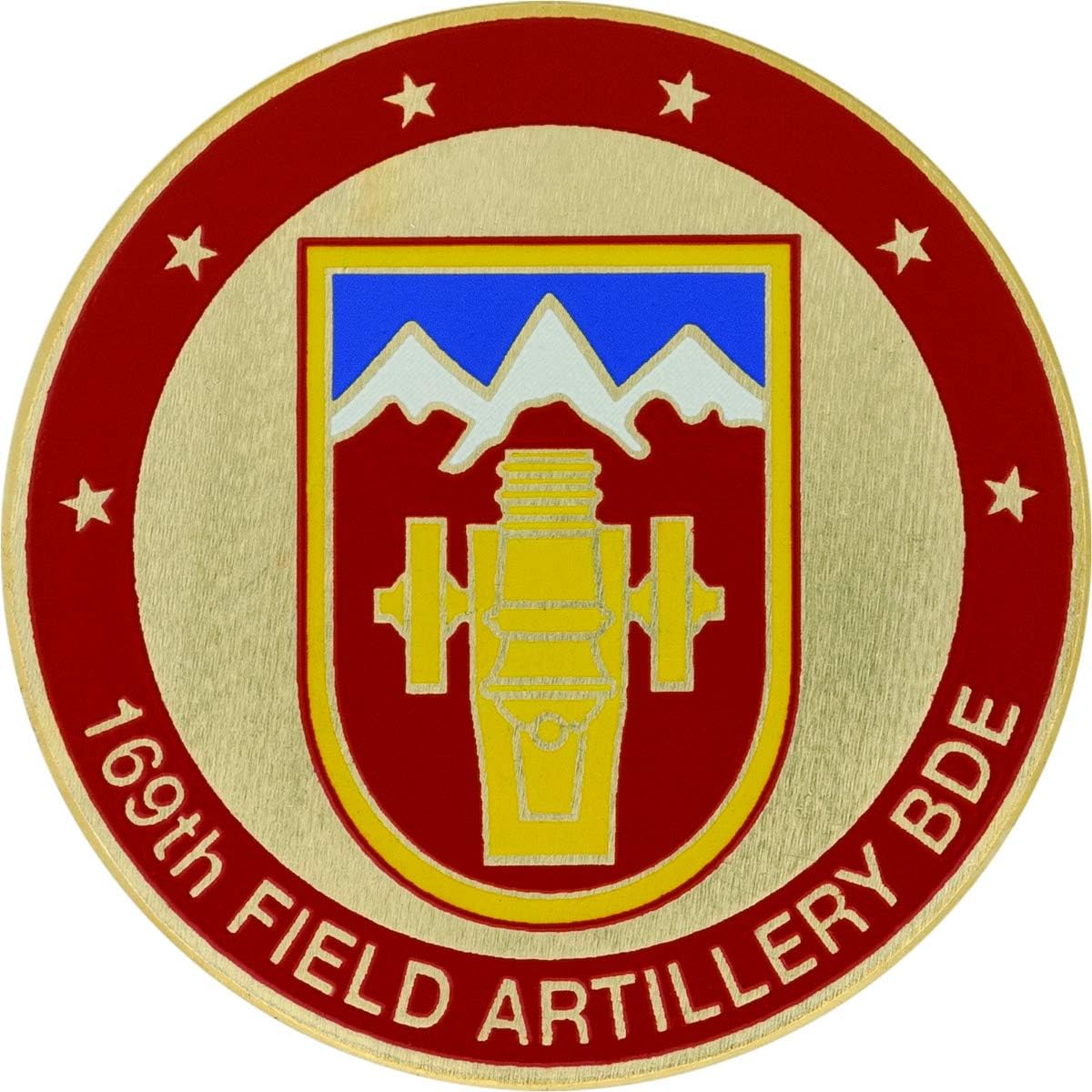 Amazon.com: 169th Field Artillery (FA) Brigade Challenge Coin with ...