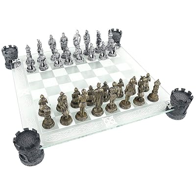 Nemesis Now Medieval Knight Chess Set 43cm Gold Philippines | Ubuy