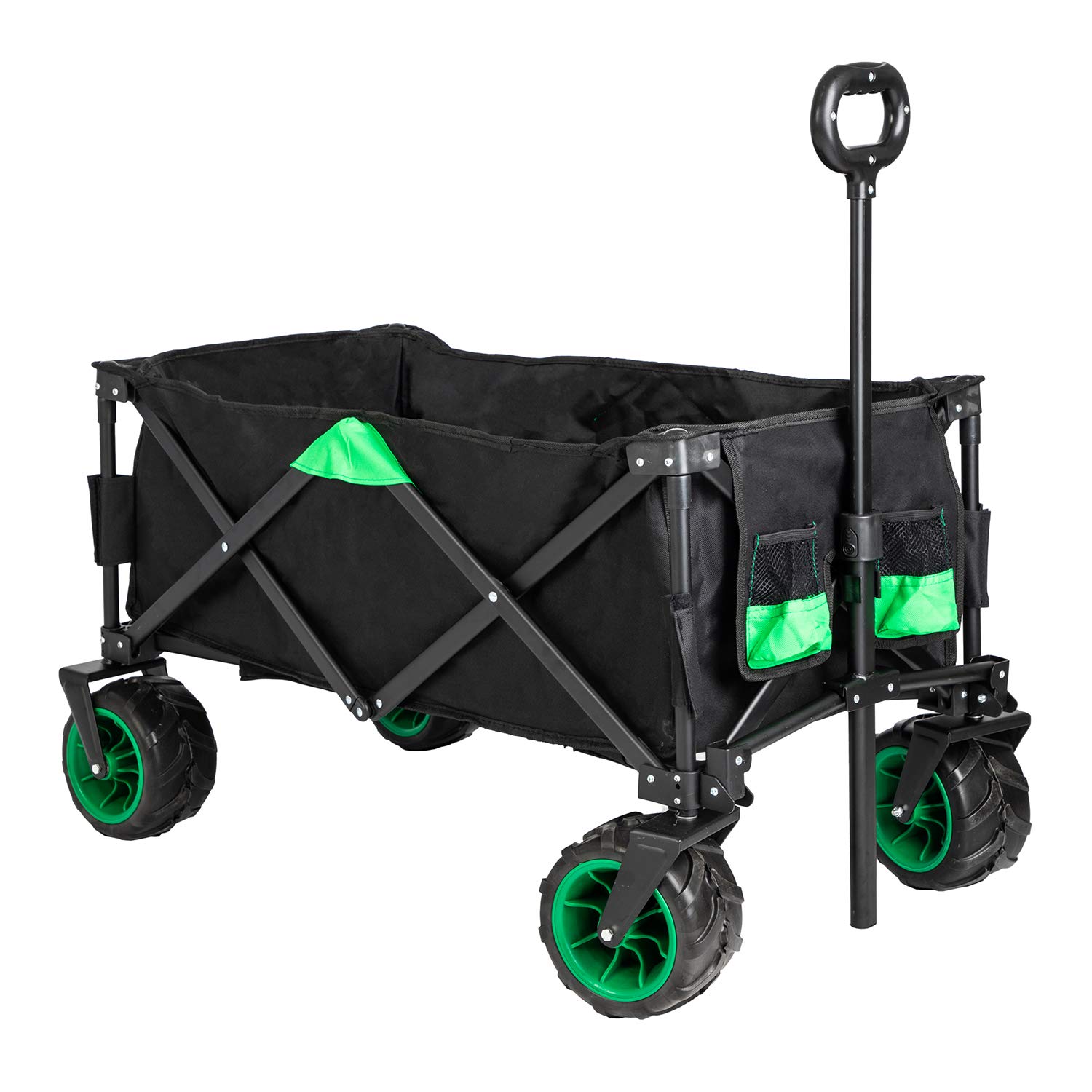 Buy GOJOOASIS Foldable handcart, folding trolley, hand cart, outdoor ...