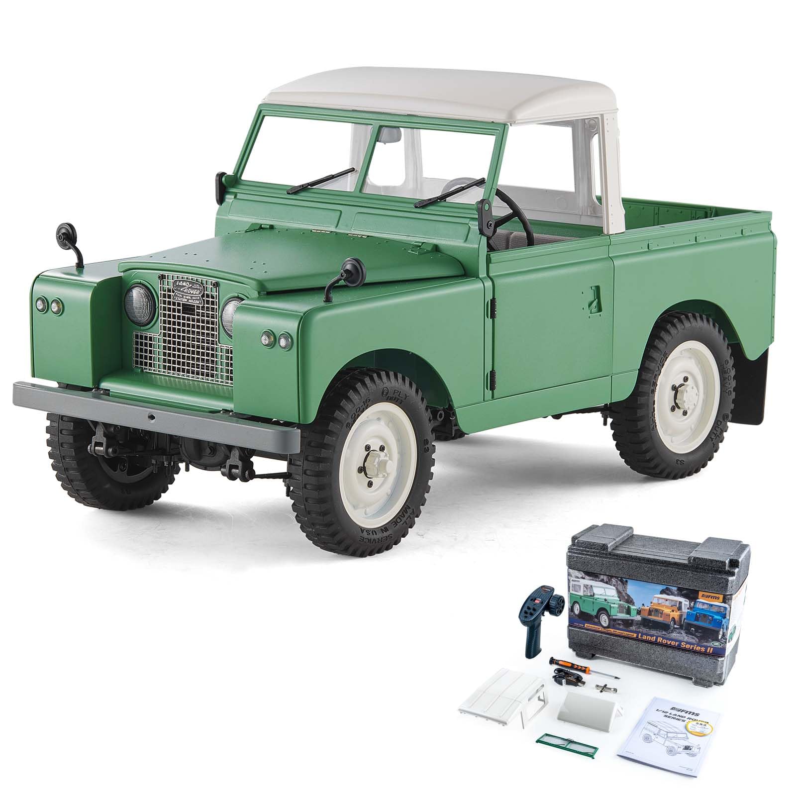 Mua WOWRC FMS 1/12 Land Rover Series II RC Car,RC Crawler Pickups ...