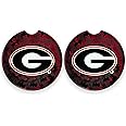 Amazon.com: University of Georgia Set of 2 Car Coasters by Magnolia ...