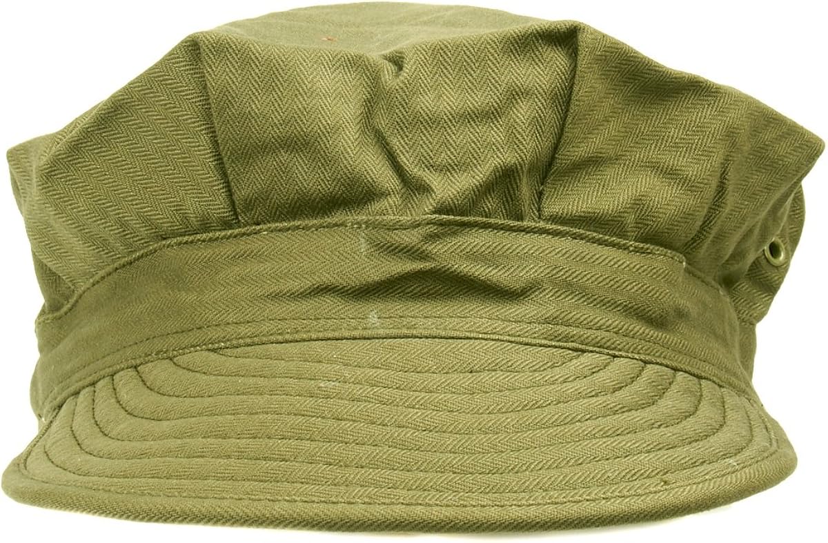 Amazon.com: U.S. WWII M1941 HBT Field Cap- Size 7 1/2 US, 60 cm ...