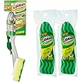 Amazon.com: Libman All-Purpose Scrubbing Dish Wand - Fillable, with 4 ...