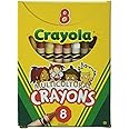 Amazon.com: Crayola Multicultural Crayons -24 Count (Set of 3-8 Packs ...