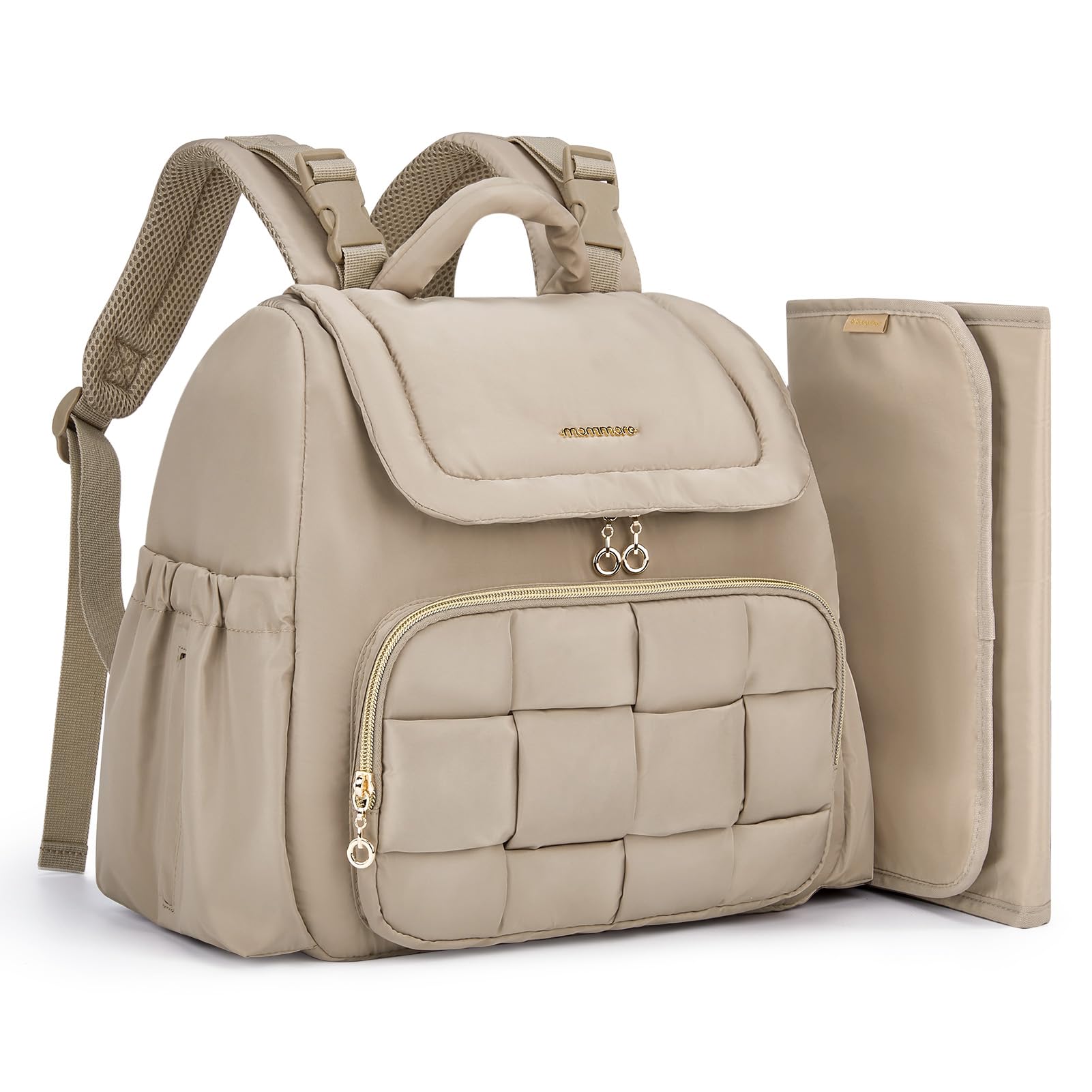 mommore Small Diaper Bag, Mini Baby Diaper Bag, Puffer Quilted Diaper ...