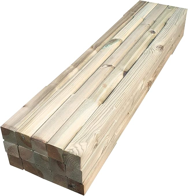 Premdeck 15 x Decking Spindles, Chamfer, Square SQS15, Matching Our Pre ...