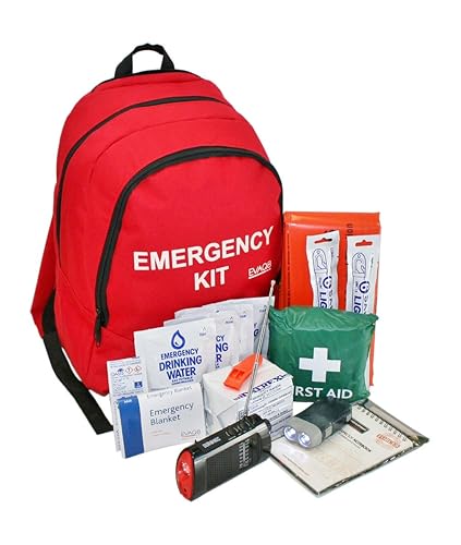 EVAQ8 Grab Bag Emergency Pack: Amazon.co.uk: Office Products