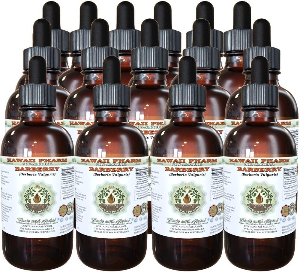 Amazon.com: Barberry Alcohol-Free Liquid Extract, Organic Barberry ...