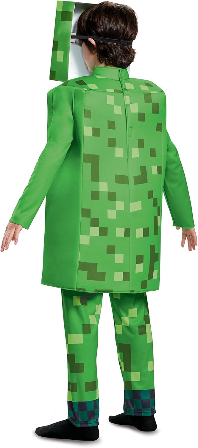 Minecraft DISK65659K Deluxe Mojang Creeper Costume, Kids, Medium – BigaMart
