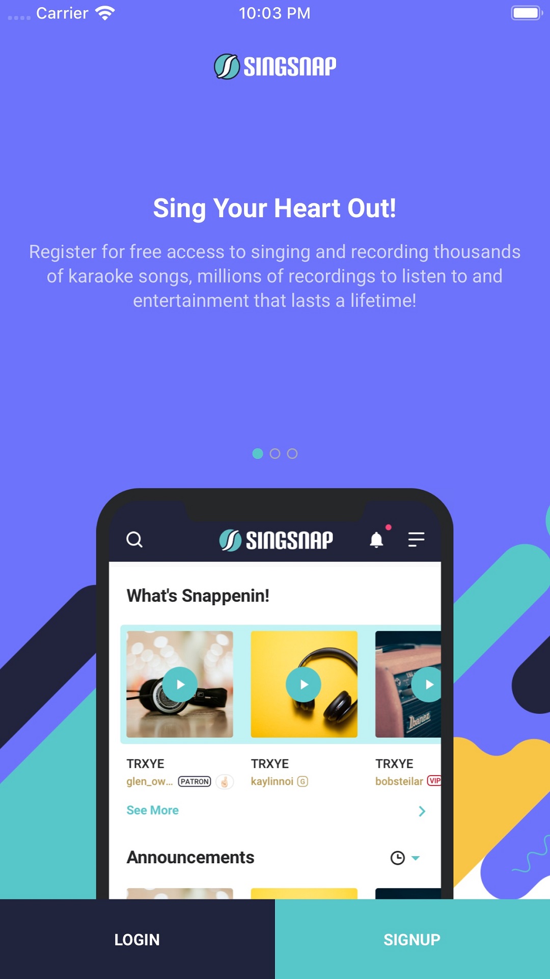 Amazon.com: SingSnap Karaoke : Apps & Games