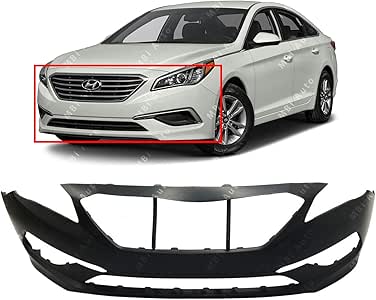 Amazon.com: MBI AUTO - Primered, Front Bumper Cover Fascia for 2015 ...